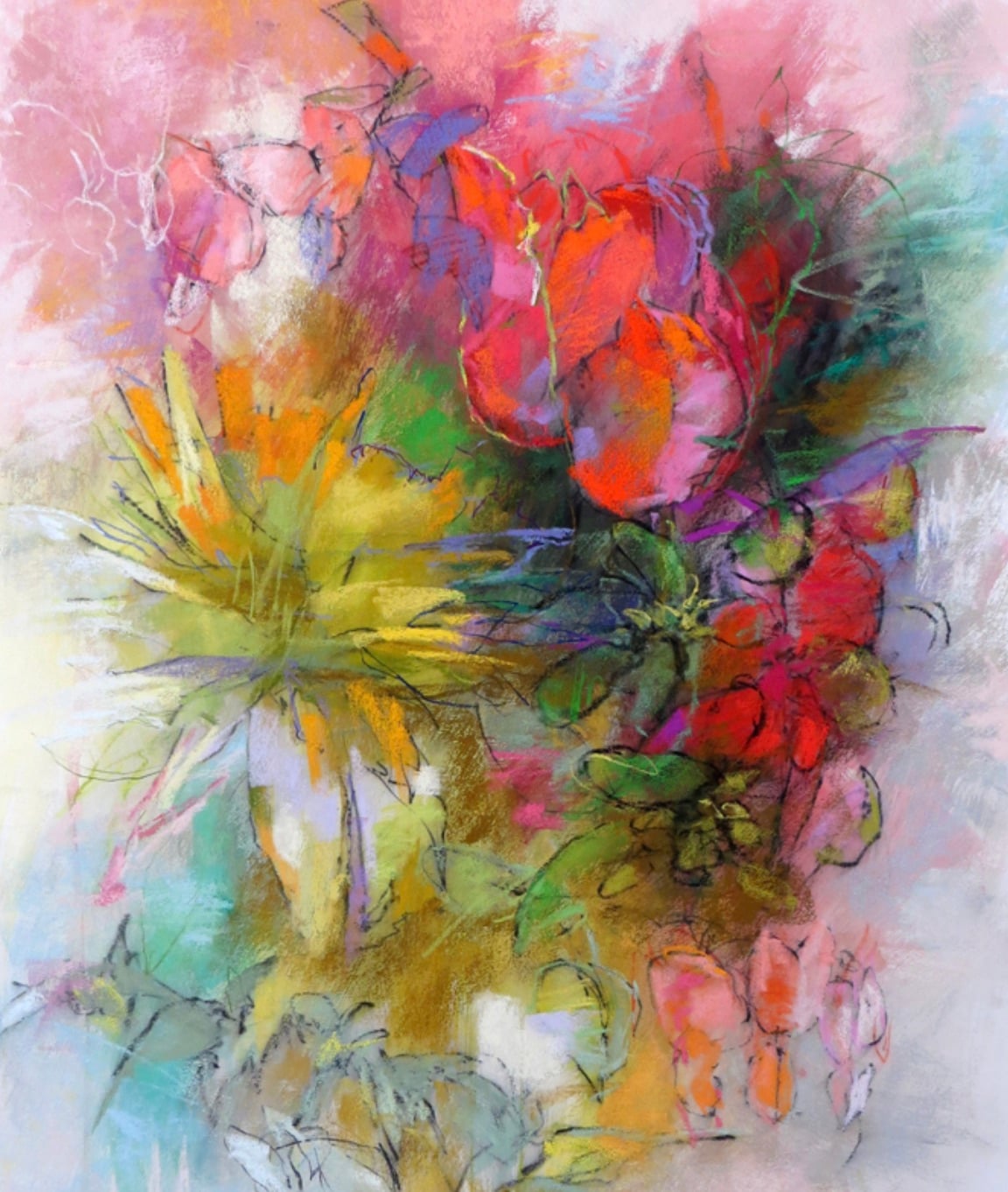 Debora Stewart - Creating Abstract Florals and Gardens in Pastel ...