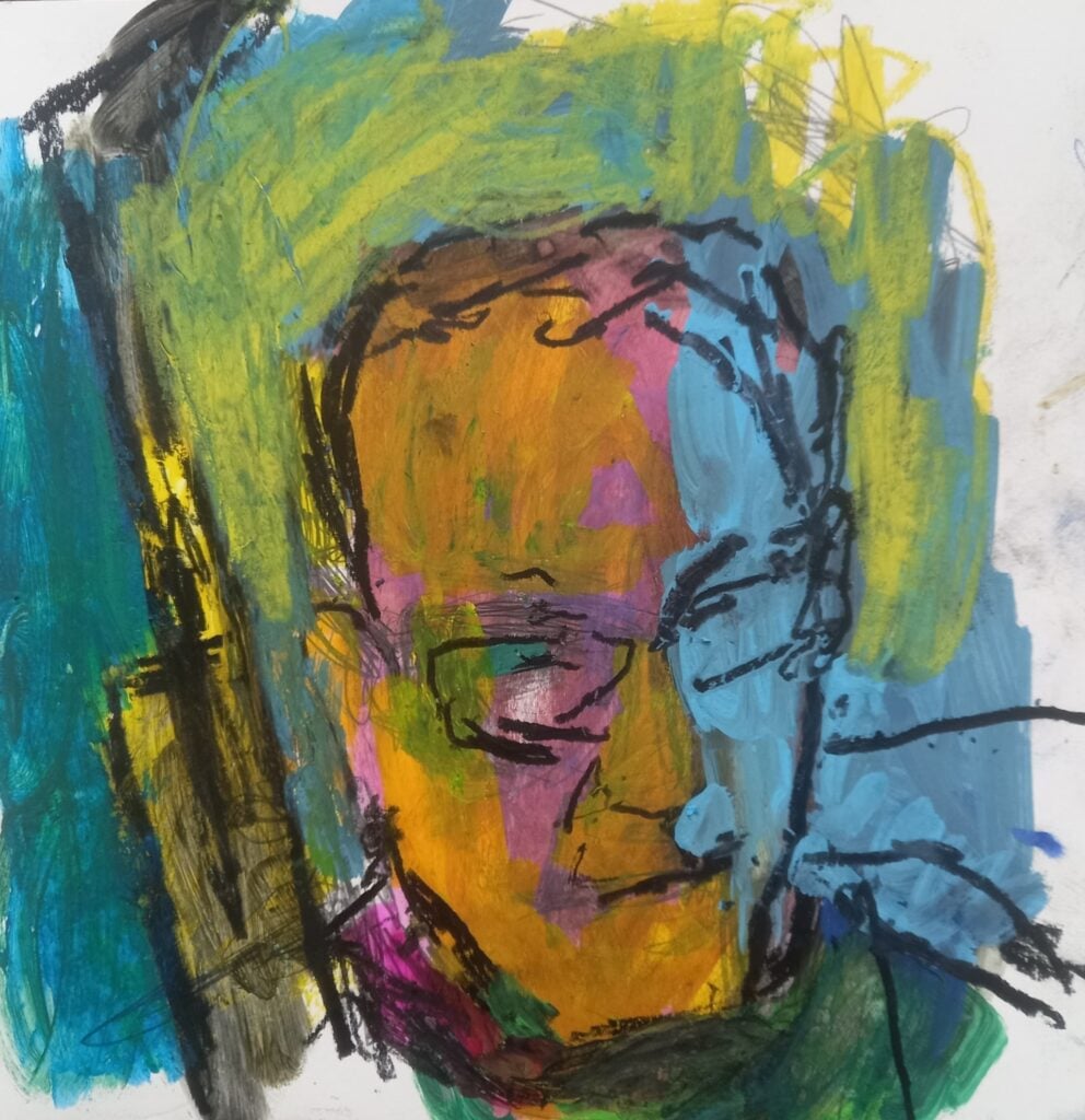 Michael Weller - Mixed Media Self-Portrait Sketch-Along (Recording ...