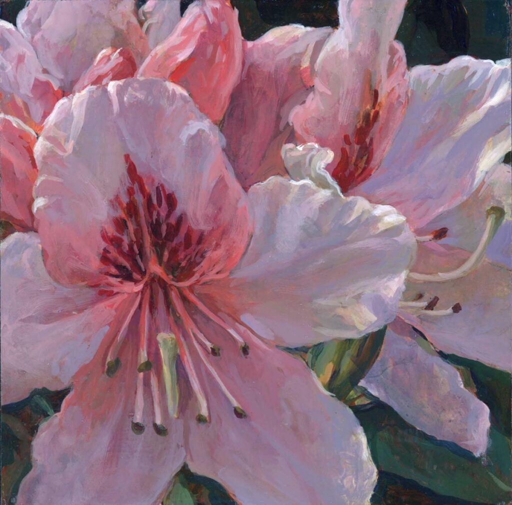 Wayne Jiang - Capture Flowers in Sunlight with Acrylic Layering (Online ...