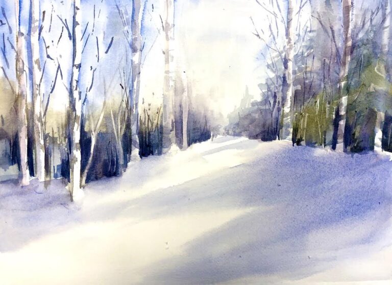 Sandy Bricel Miller - Winter Landscapes in Watercolor (Online ...